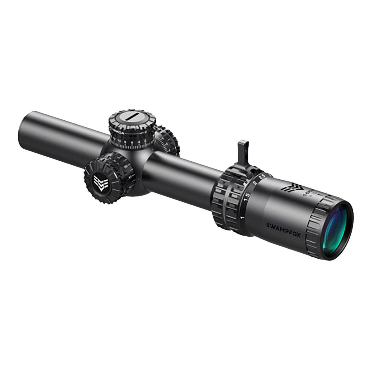 SWAMPFOX OPTICS ARROWHEAD LPVO 1-10X24 SFP ILLUMINATED RIFLE SCOPE