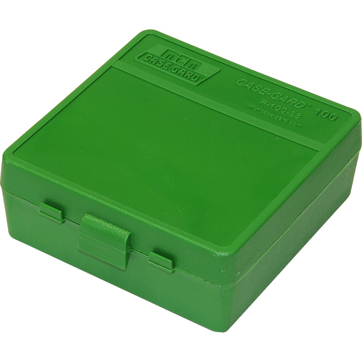 MTM MTM Ammo Box 100 Round Flip-Top 38 - 357 | UPC: 026057113104