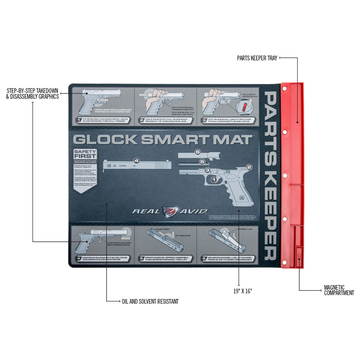 REAL AVID SMART MAT FOR GLOCK
