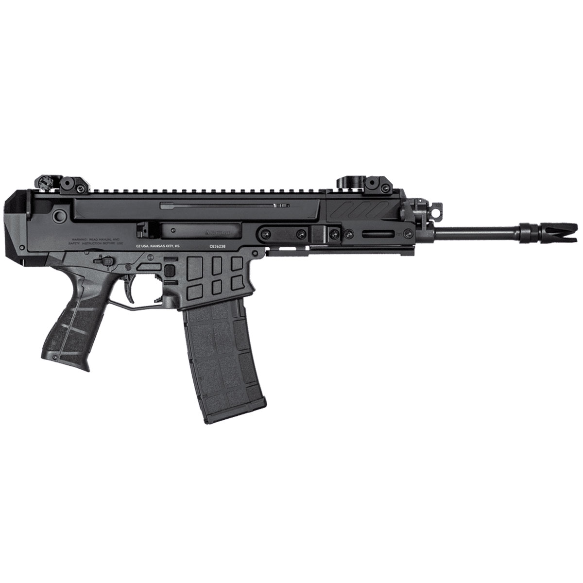 CZ USA BREN 2 MS 5.56X45 NATO SEMI-AUTO HANDGUN