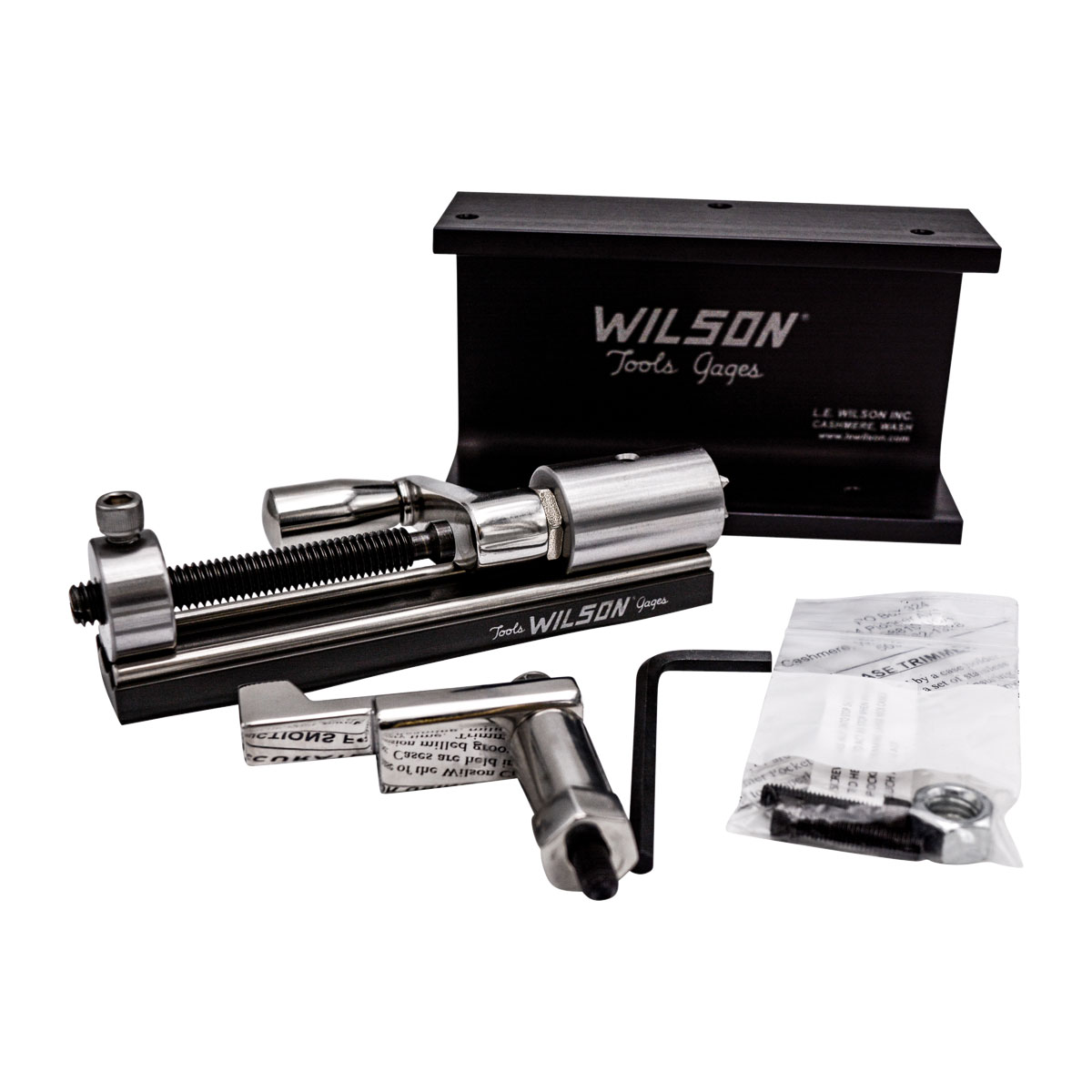 L.E. WILSON, INC. CASE TRIMMER KIT W/STANDARD STOP