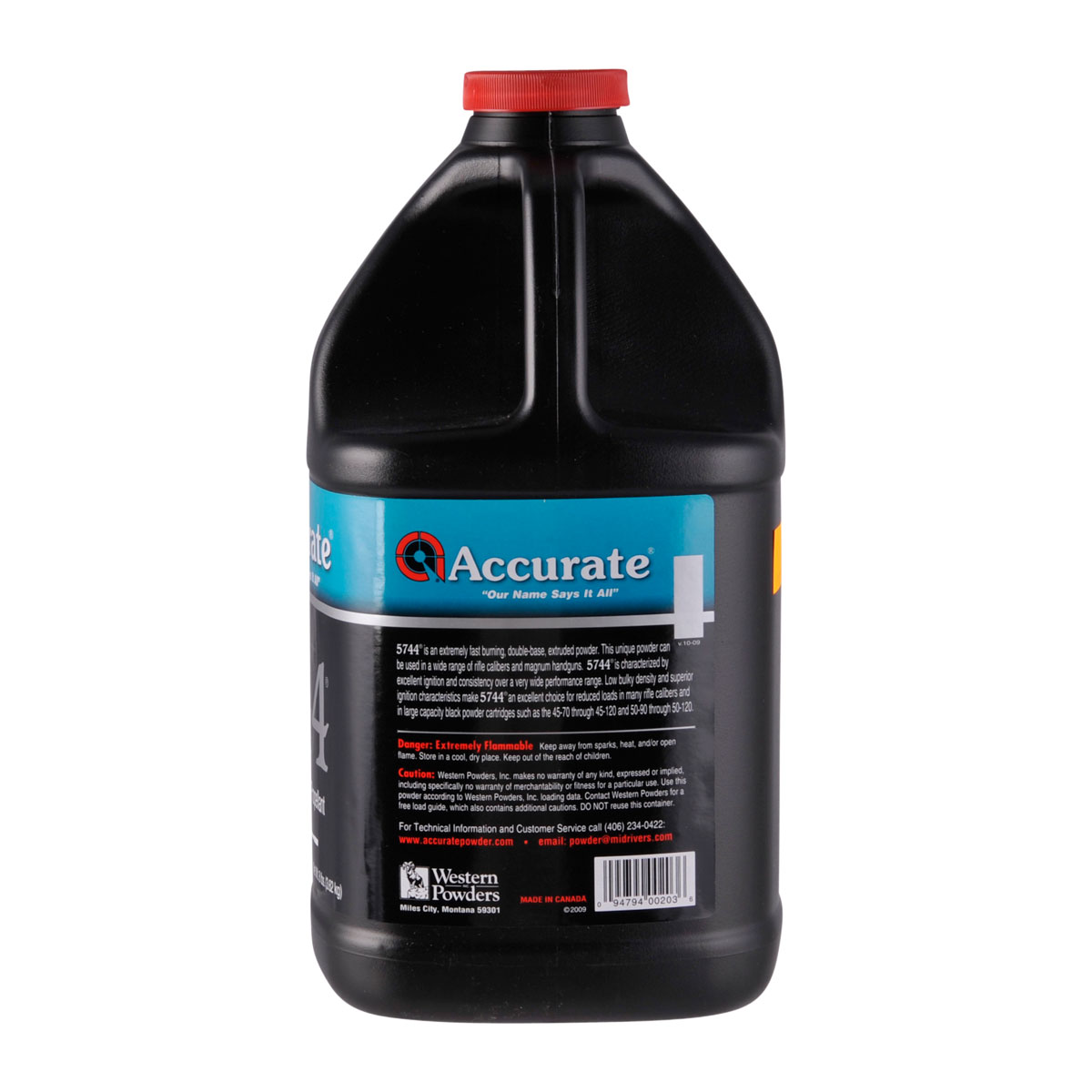 ACCURATE POWDER 5744 Smokeless Powder 1 lb SKU: 749101712