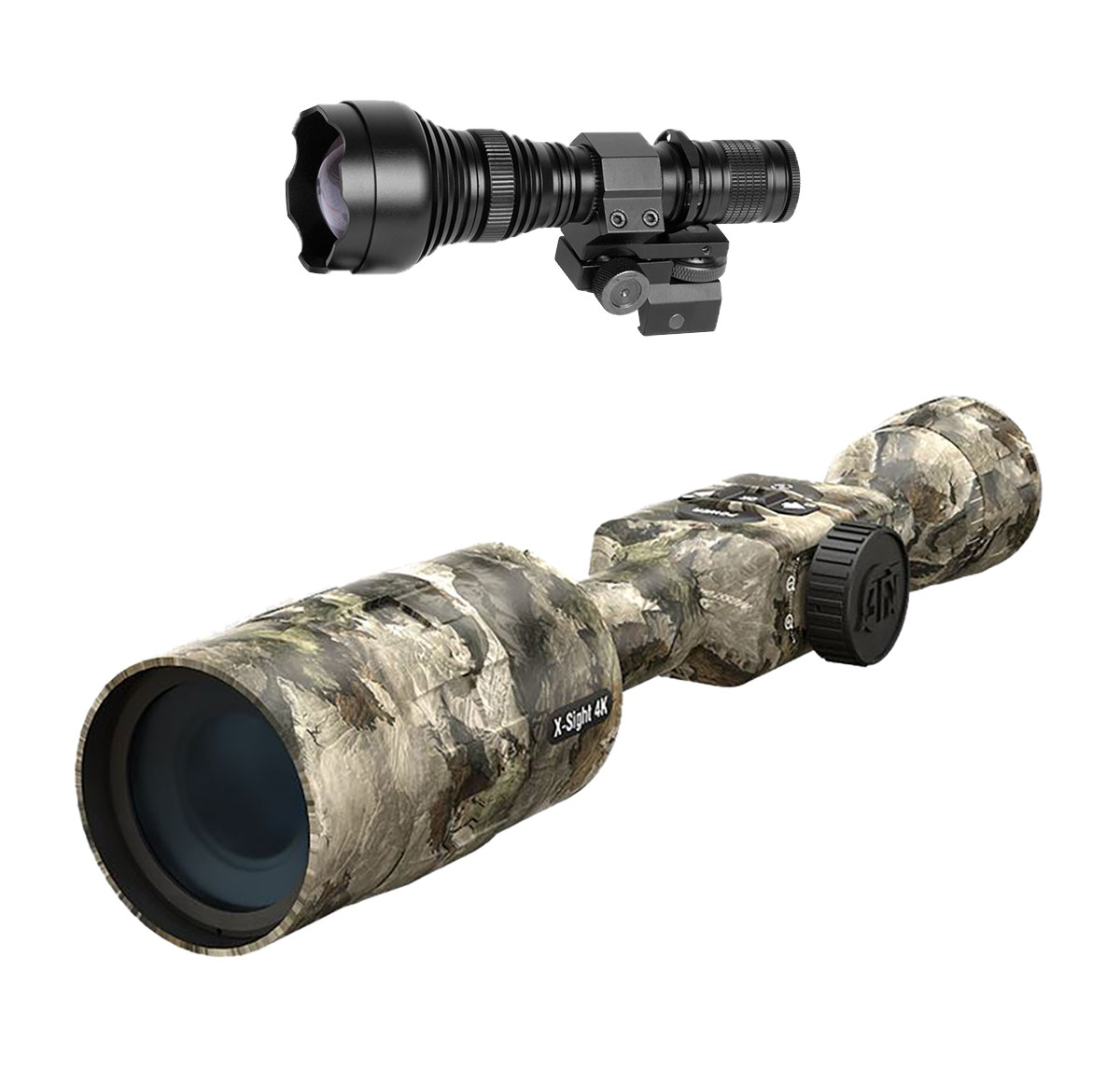 ATN X-SIGHT 4K PRO 5-20X SMART DAY/NIGHT RIFLE SCOPE