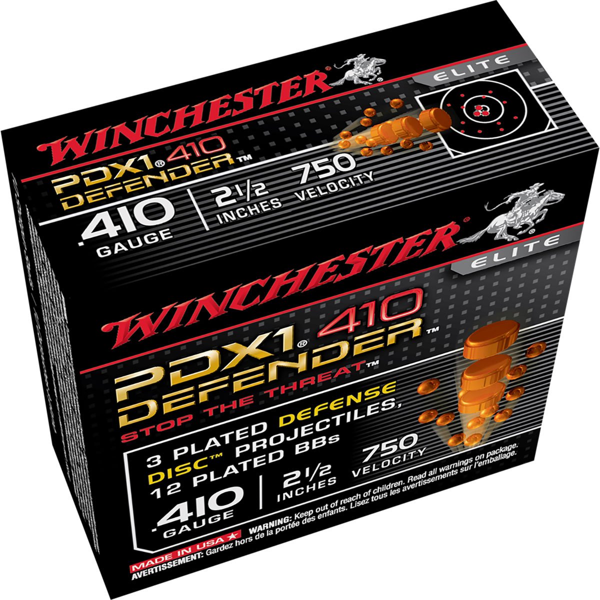 WINCHESTER DEFENDER 410 BORE SHOTGUN AMMO