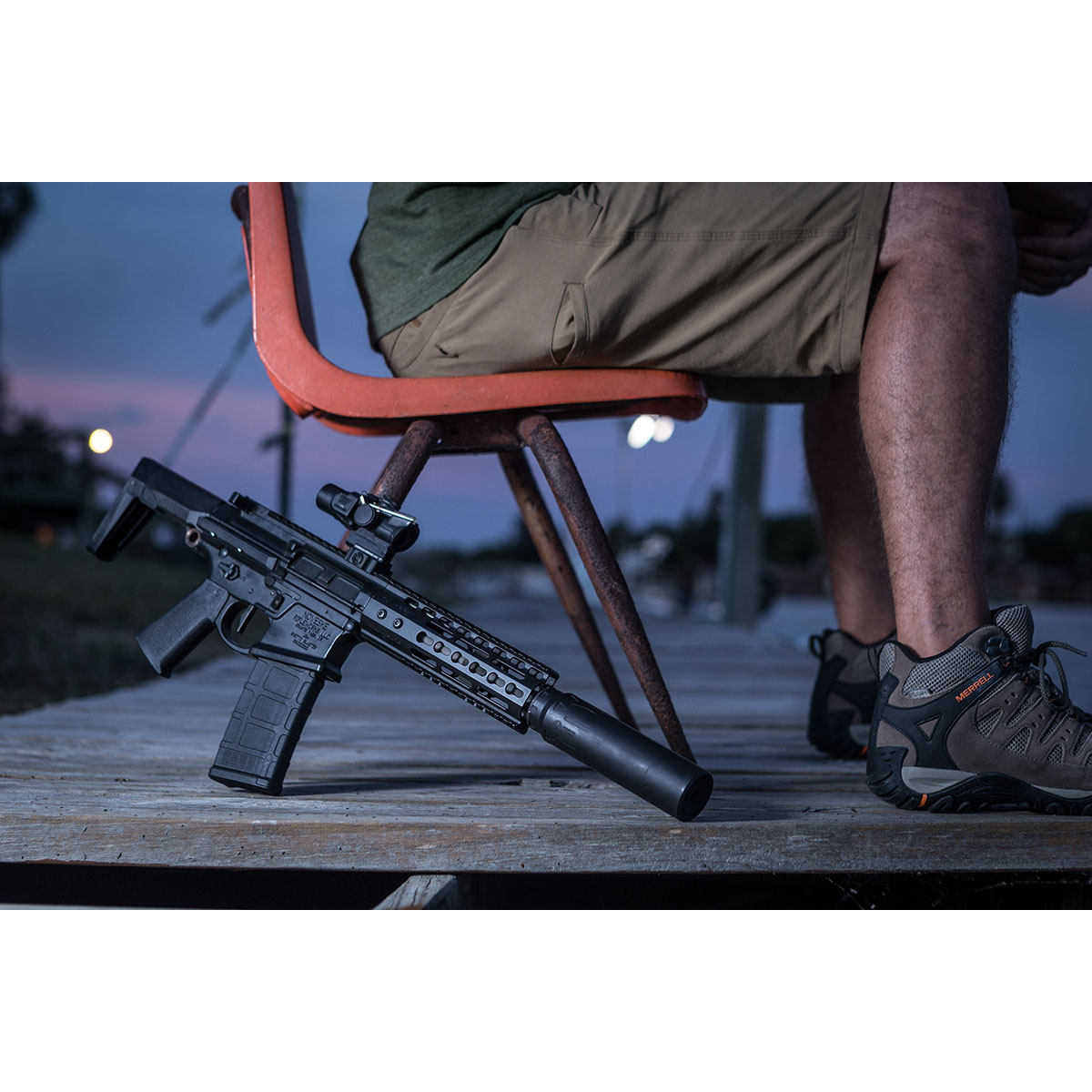 DEAD AIR ARMAMENT NOMAD 30 7.62MM/30 CALIBER RIFLE SUPPRESSOR