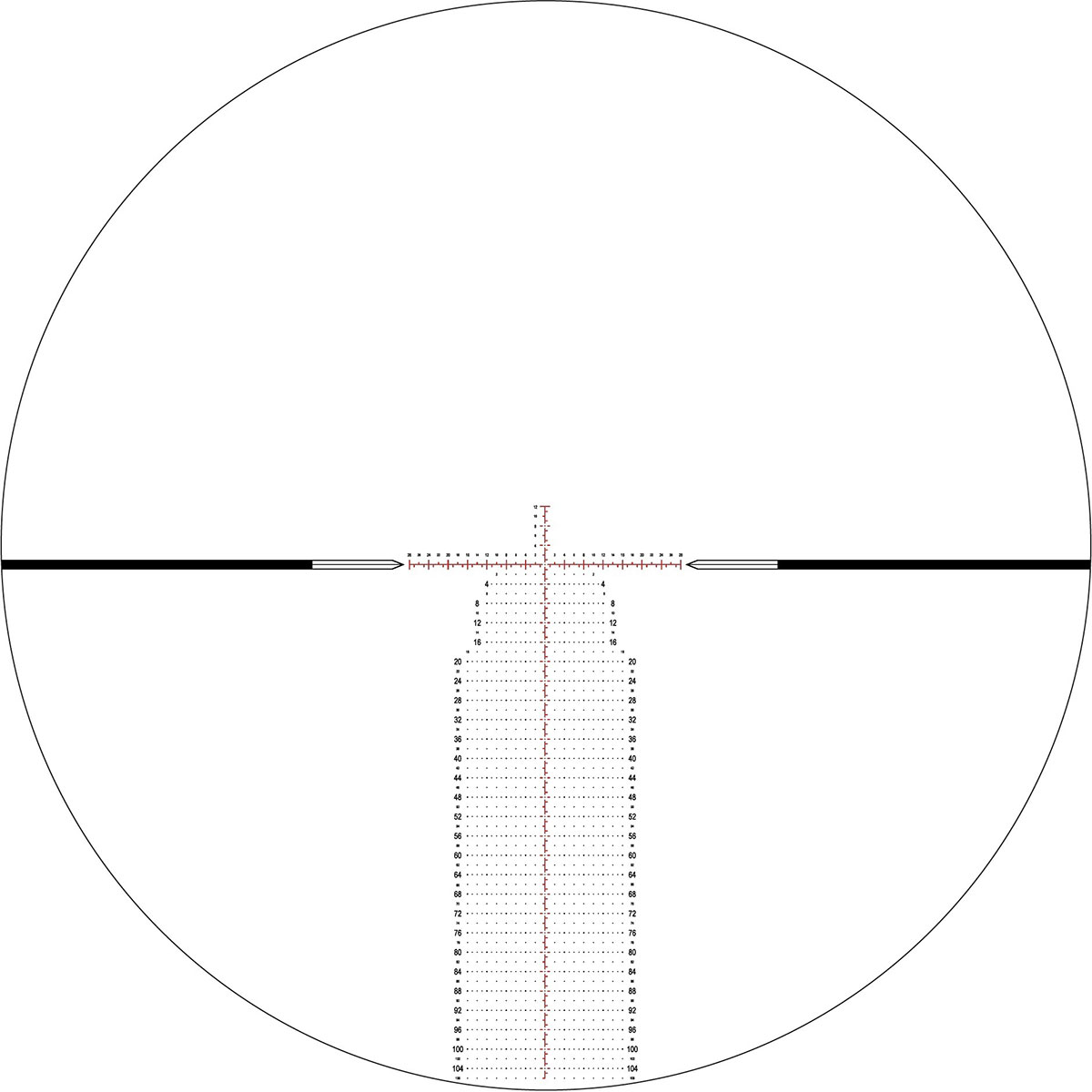 NIGHTFORCE NX8 2.5-20x50mm FFP Illuminated Horus Tremor3 Reticle Black ...