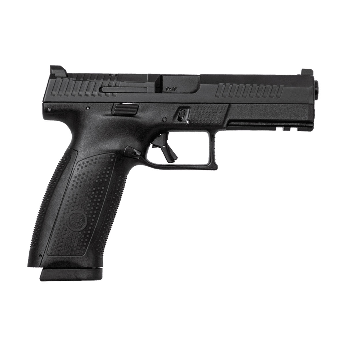 CZ USA P-10 F Optic Ready 9mm Luger 4.5" BBL (2)19RD Mags Black SKU: 430106439