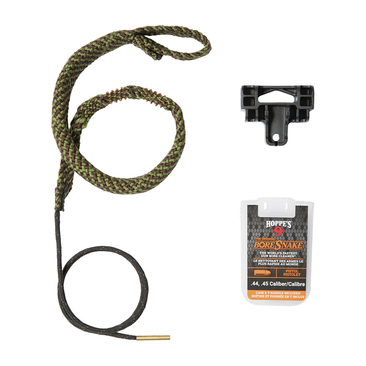 HOPPE'S PISTOL BORE SNAKE WITH DEN