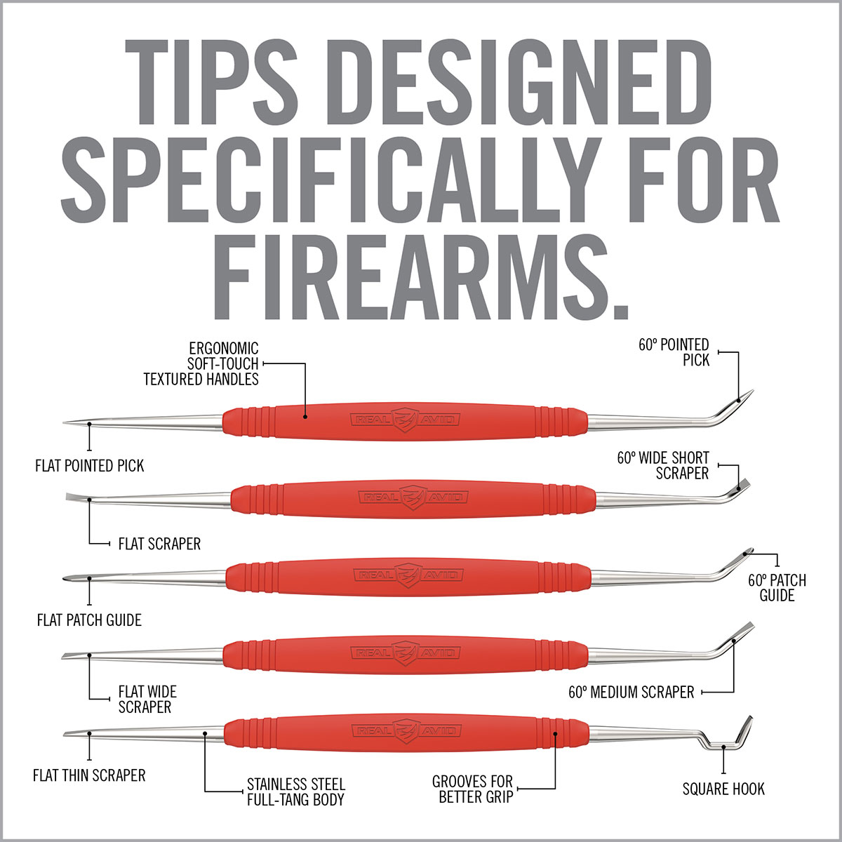 REAL AVID ACCU-GRIP STEEL PICKS