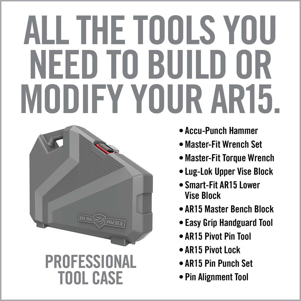 REAL AVID ARMORER'S MASTER KIT AR-15 PRO