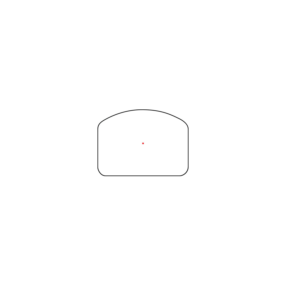 SWAMPFOX OPTICS Liberty II RMR 1x24mm Red Multi-Reticle Reflex Sight ...