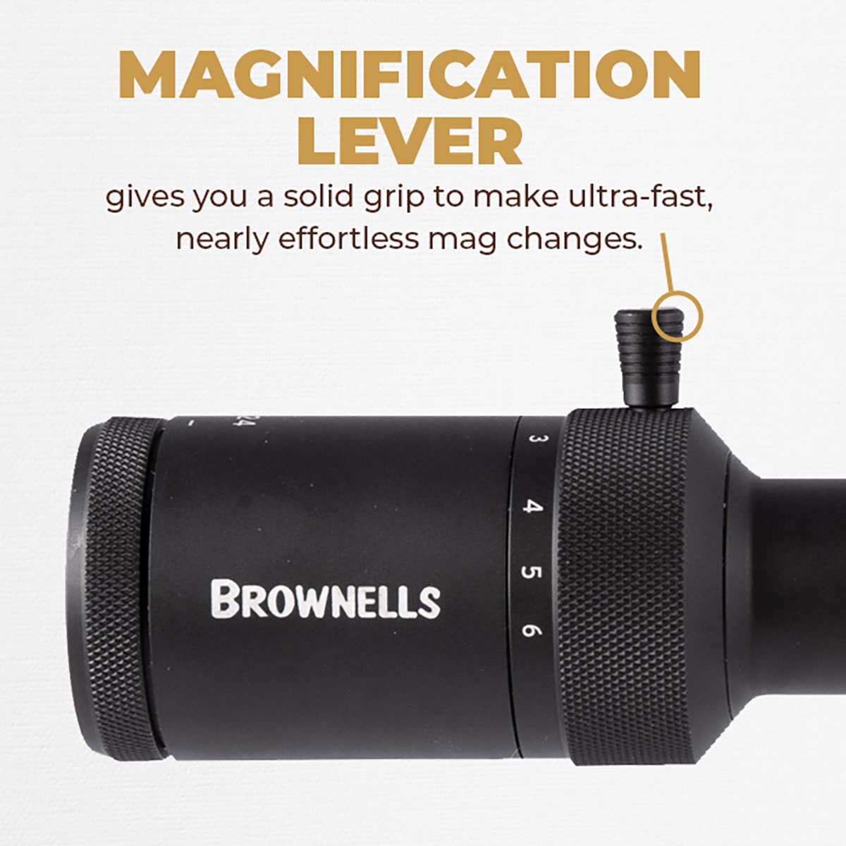 BROWNELLS MATCH PRECISION OPTIC (MPO) 1-6X24MM SFP ILLUMINATED RIFLE SCOPE
