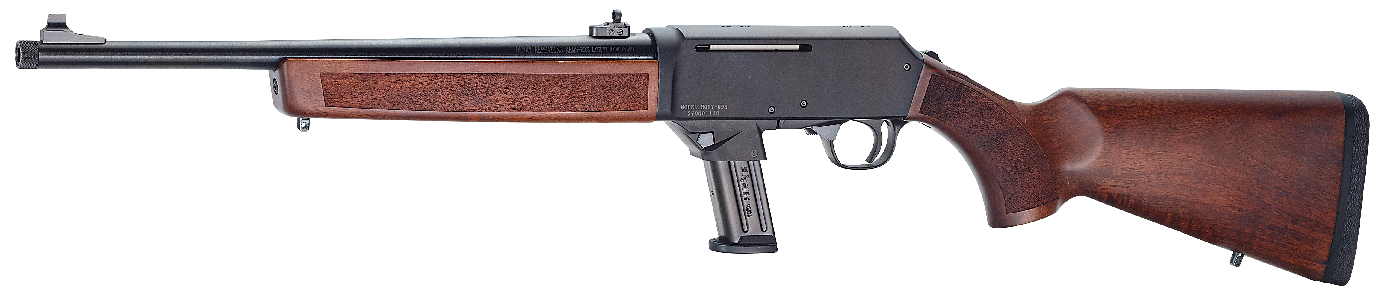 HENRY REPEATING ARMS HOMESTEADER 9MM LUGER CARBINE SEMI-AUTO RIFLE ...