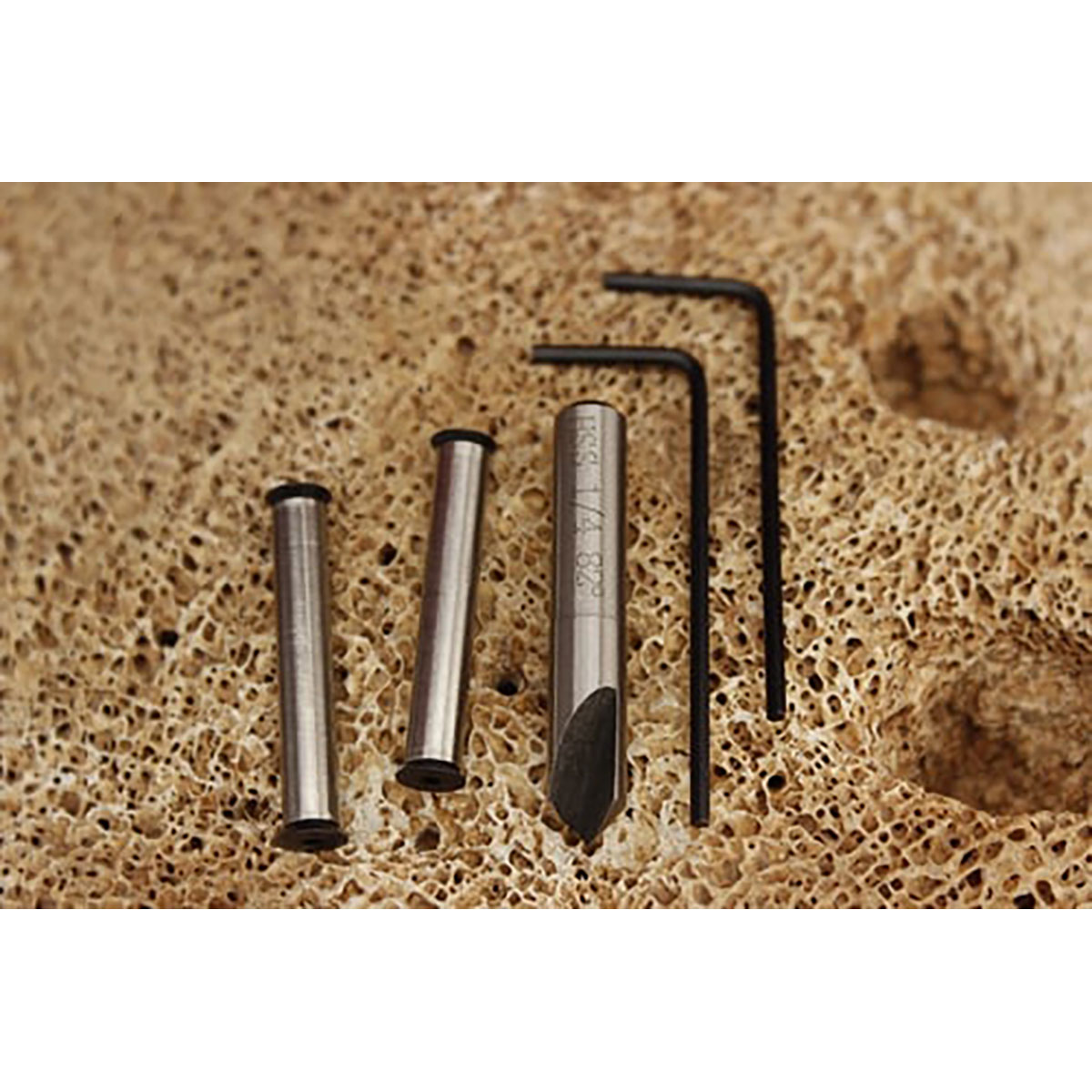 KIDD INNOVATIVE DESIGN THREADED RECEIVER PINS WITH COUNTERSINK TOOL