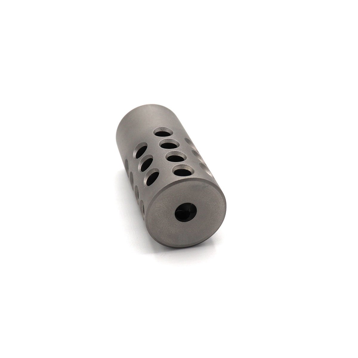 KIDD INNOVATIVE DESIGN 28 BEAD BLASTED MUZZLE BRAKE FOR RUGER 10/22