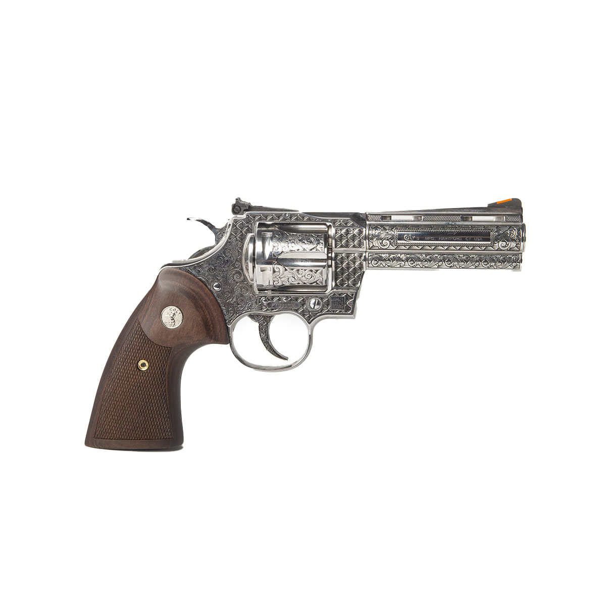 COLT COLT PYTHON 357 MAG/38 SPL 4.25" BRSTS ENGRAVED SPL EDITION