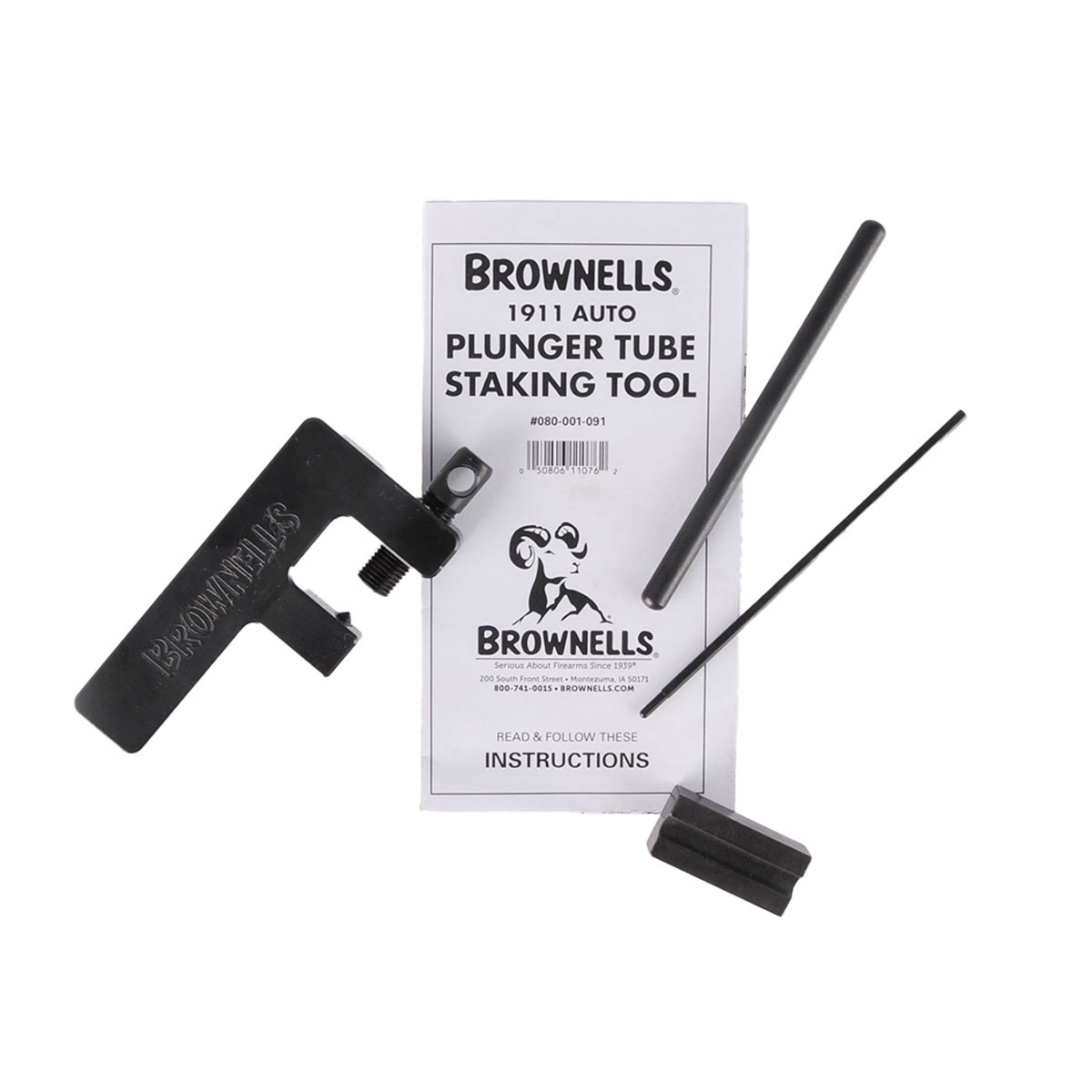 BROWNELLS 1911 PLUNGER TUBE STAKING TOOL