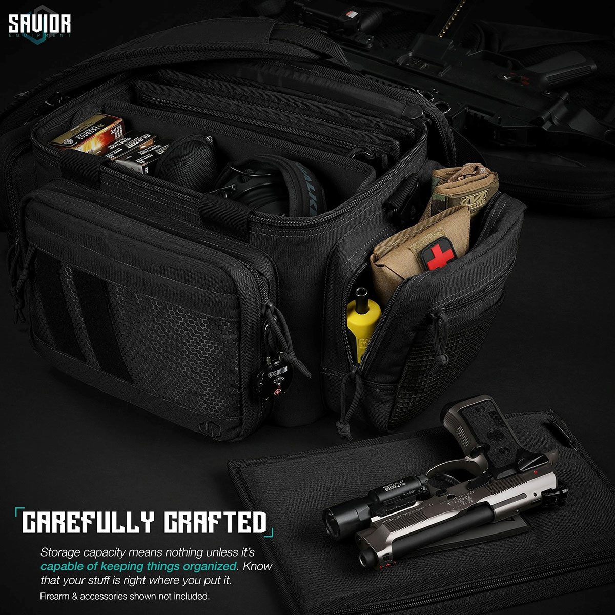 SAVIOR EQUIPMENT SPECIALIST RANGE BAGS FOR HANDGUNS