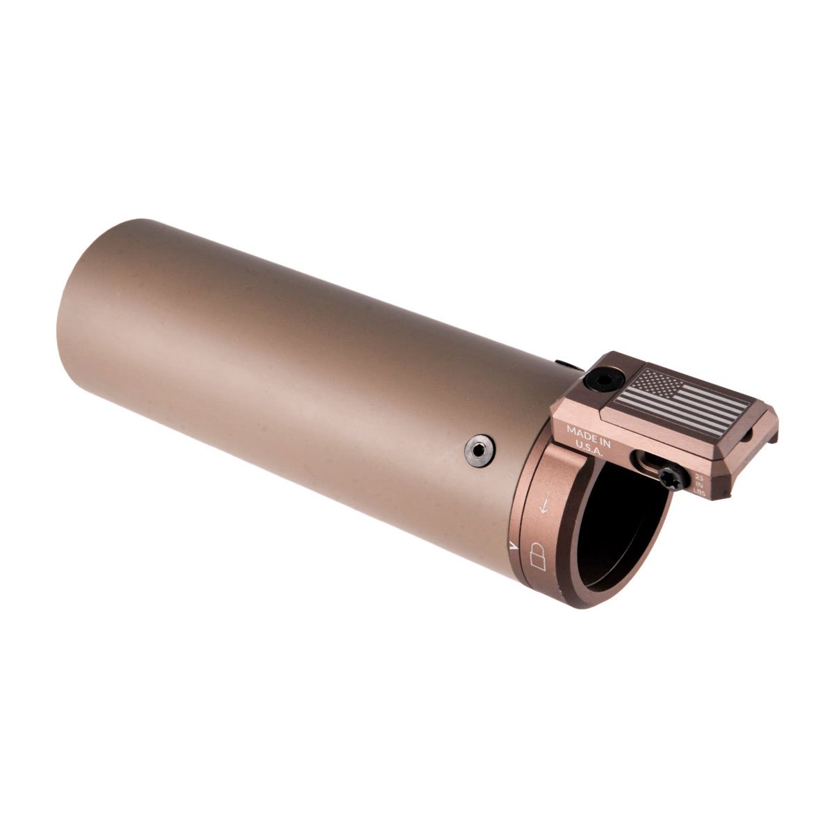 MODTAC SUPPRESSOR SHIELD UNIVERSAL WITH RAIL ATTACHMENT