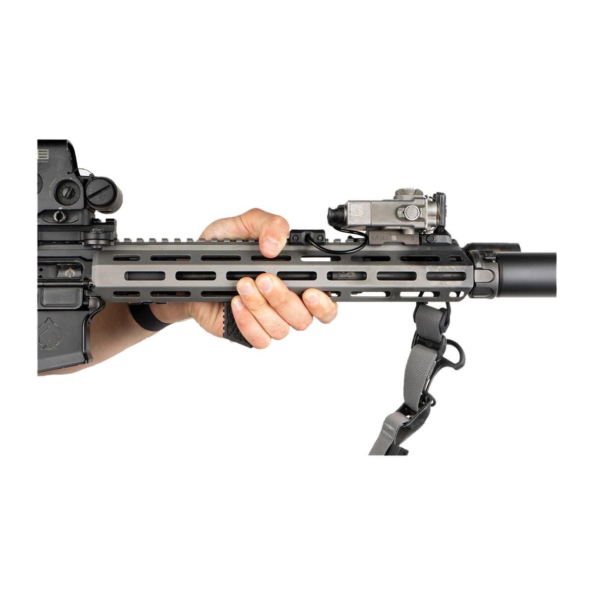 EDGAR SHERMAN DESIGN Enhanced Foregrip for AR-15 Rifle, Black SKU ...