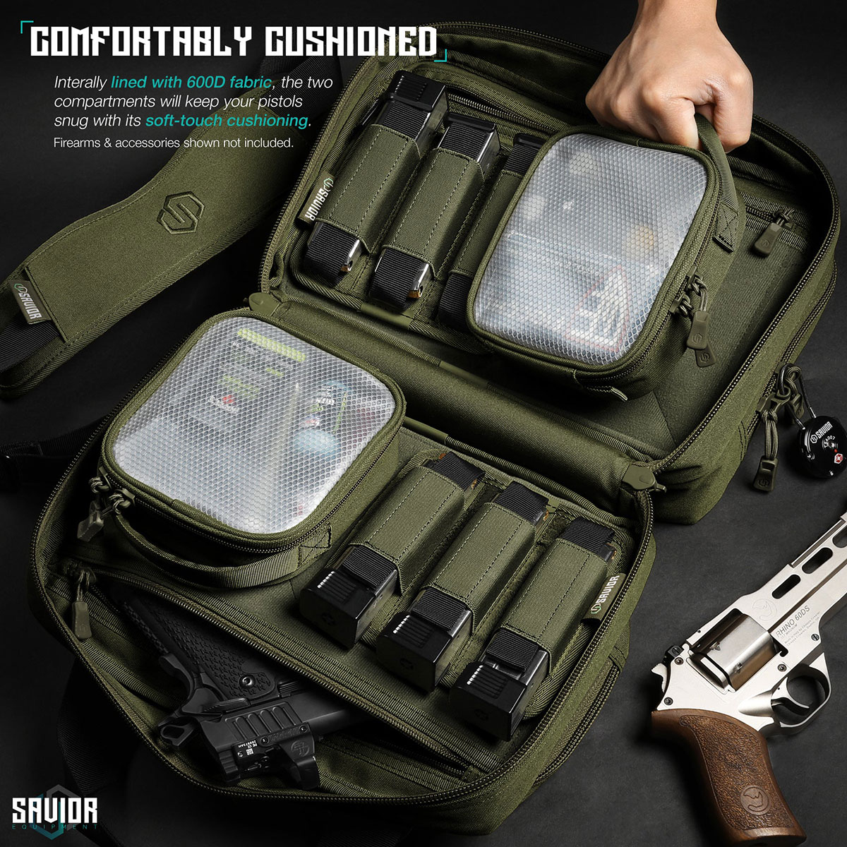 SAVIOR EQUIPMENT SPECIALIST MINI RANGE BAGS FOR HANDGUNS