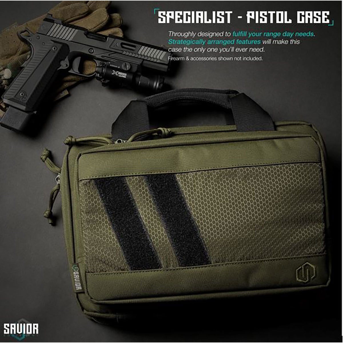 SAVIOR EQUIPMENT SPECIALIST LOW PROFILE SOFT PISTOL CASES