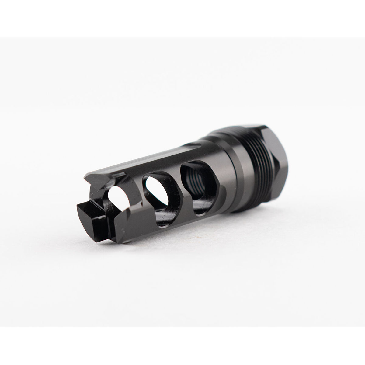 REARDEN MFG DPB Muzzle Brake 0.4 5/8-24 Threads Square Shoulder Black ...