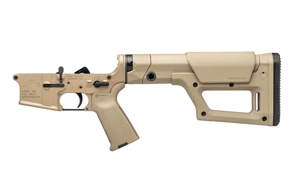 AERO PRECISION Complete Lower Receiver w/Magpul MOE & PRS Lite for AR15 ...