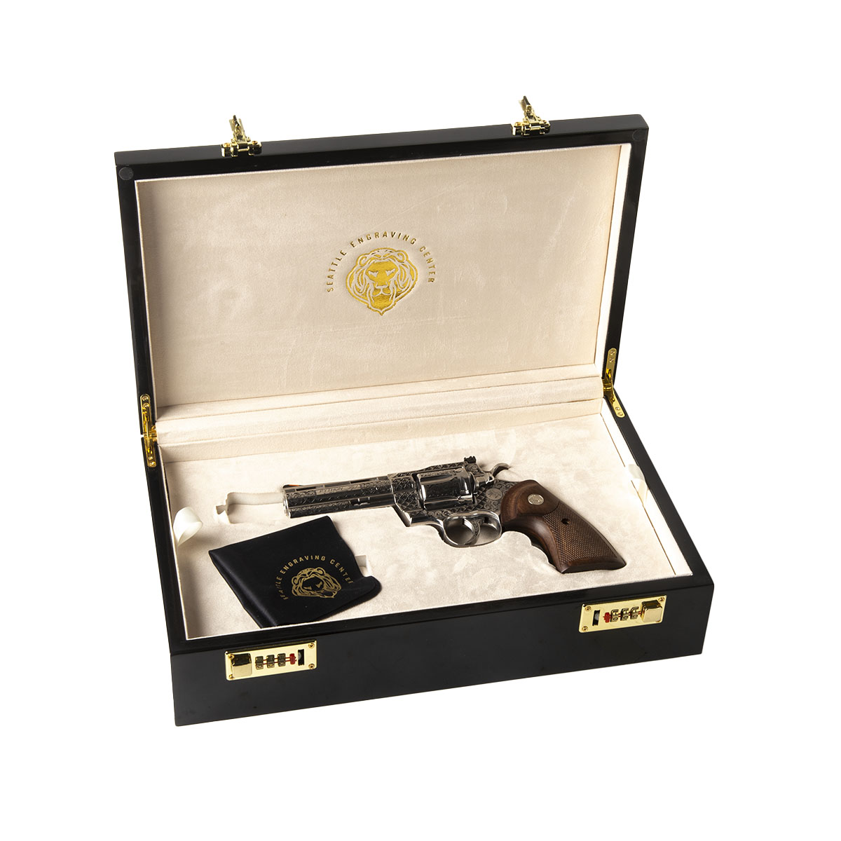 COLT COLT PYTHON 357 MAG/38 SPL 4.25" BRSTS ENGRAVED SPL EDITION