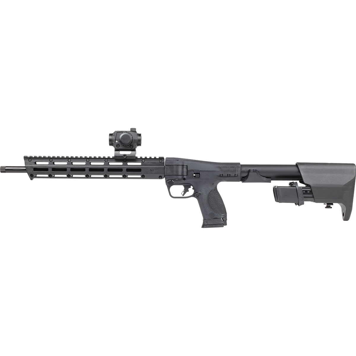 SMITH & WESSON M&P FPC 9MM LUGER SEMI-AUTO RIFLE WITH CT RED/GREEN DOT ...