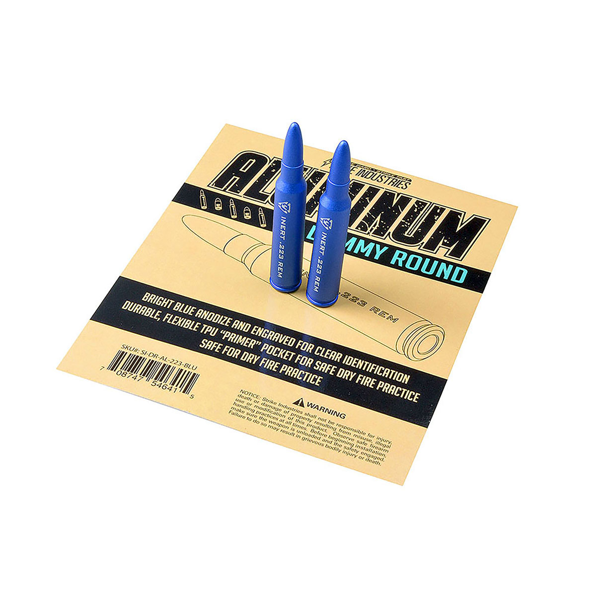 STRIKE INDUSTRIES ALUMINUM DUMMY ROUNDS