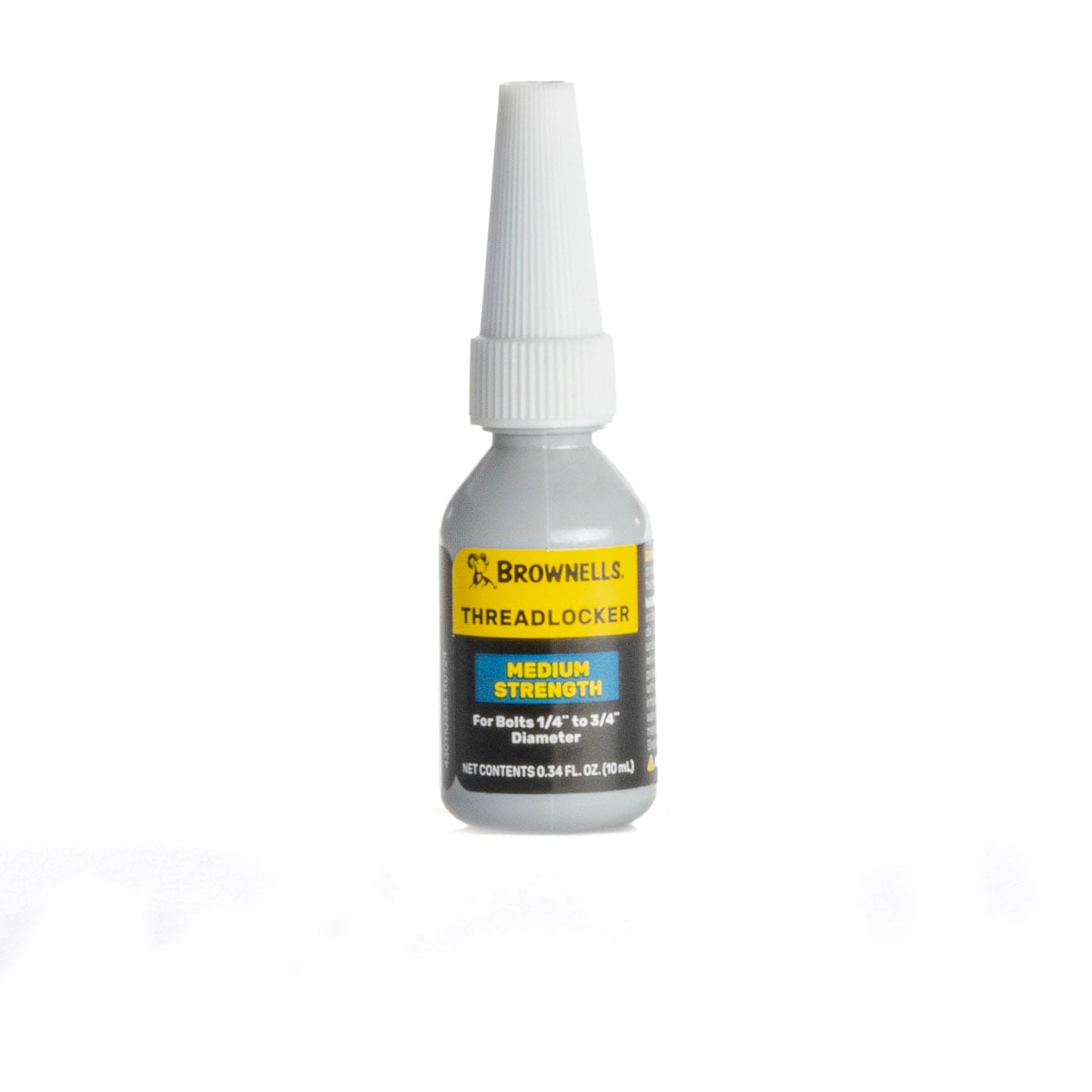 BROWNELLS Medium Strength Blue Threadlocker 1.8ml Bottle SKU: 430110336