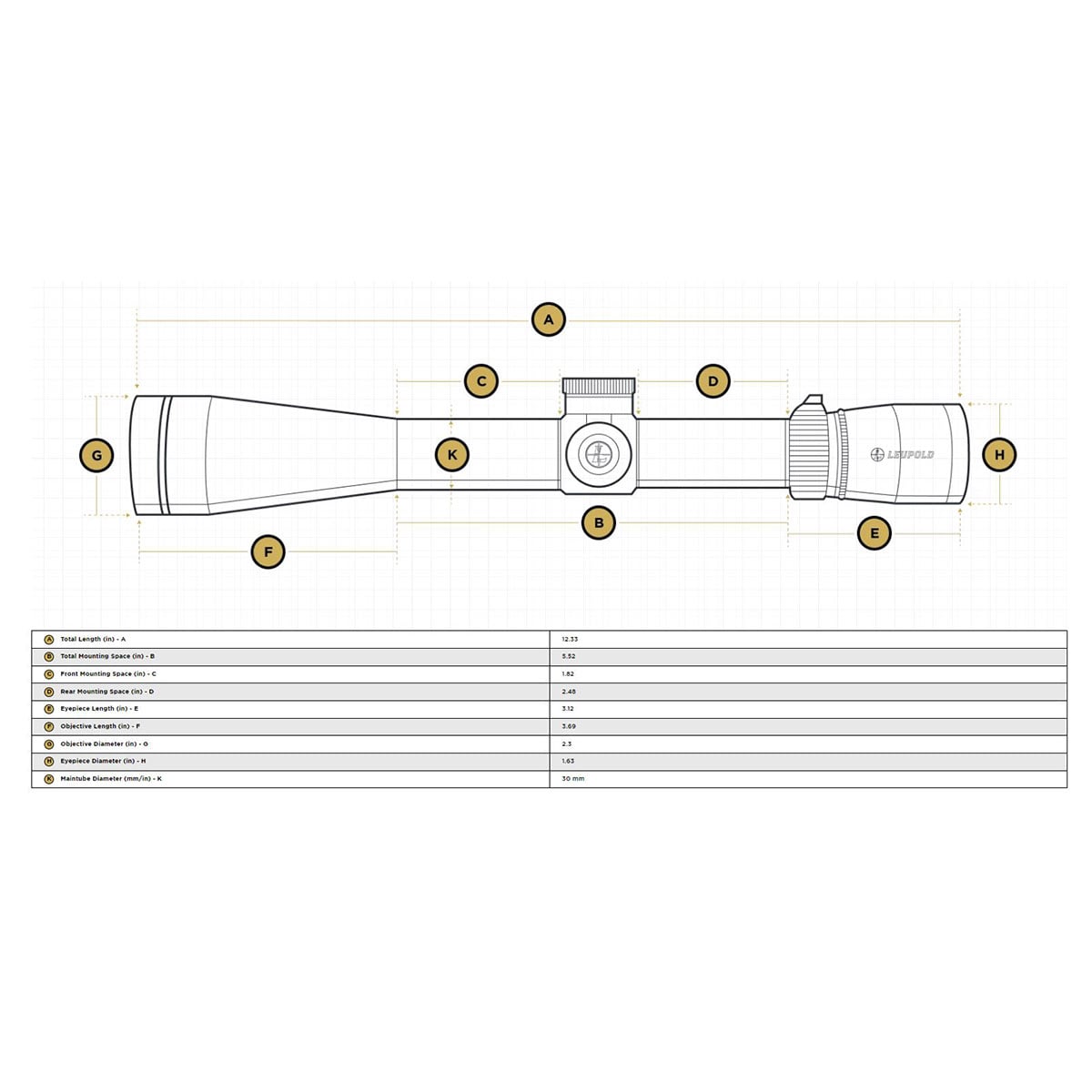 LEUPOLD VX-3HD 3.5-10x50mm SFP Illum FireDot Twilight Hunter Black SKU ...