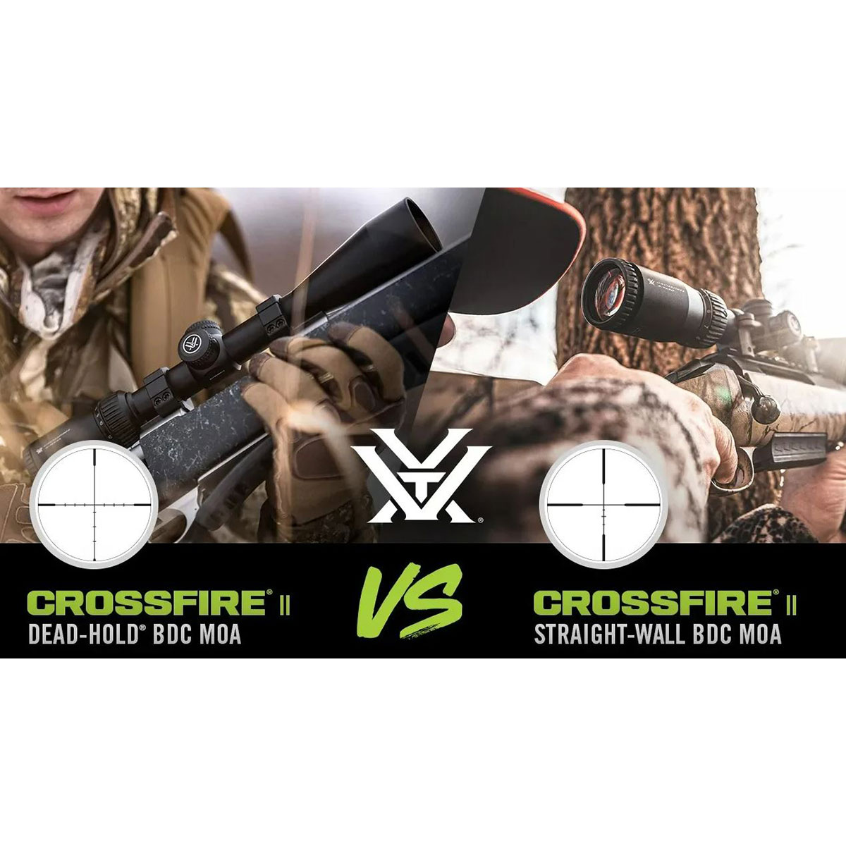 VORTEX OPTICS CROSSFIRE II 3-9X50MM SFP RIFLE SCOPE