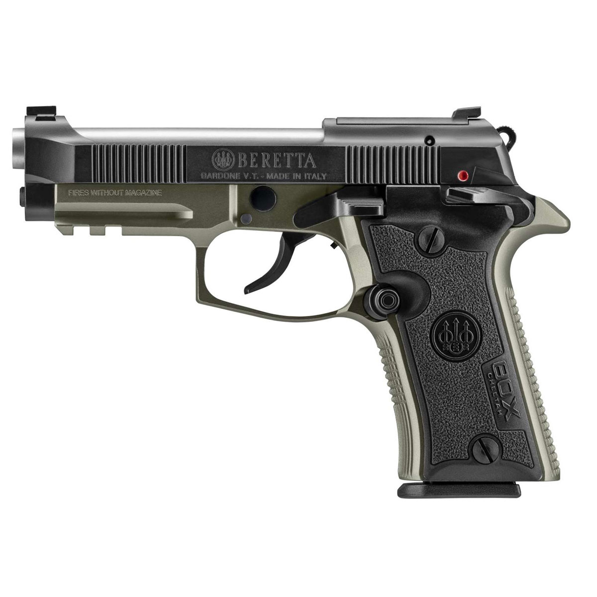 BERETTA USA 80X CHEETAH 380 ACP SEMI-AUTO HANDGUN