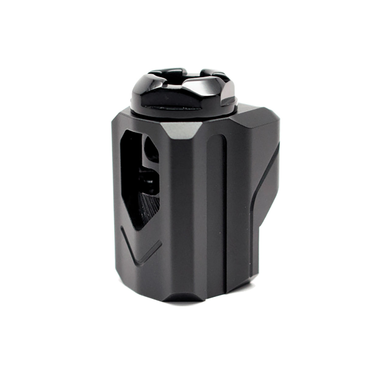 TYRANT CNC T-COMP COMPENSATOR FOR HANDGUNS UNIVERSAL W/ 1/2"X28 THREAD