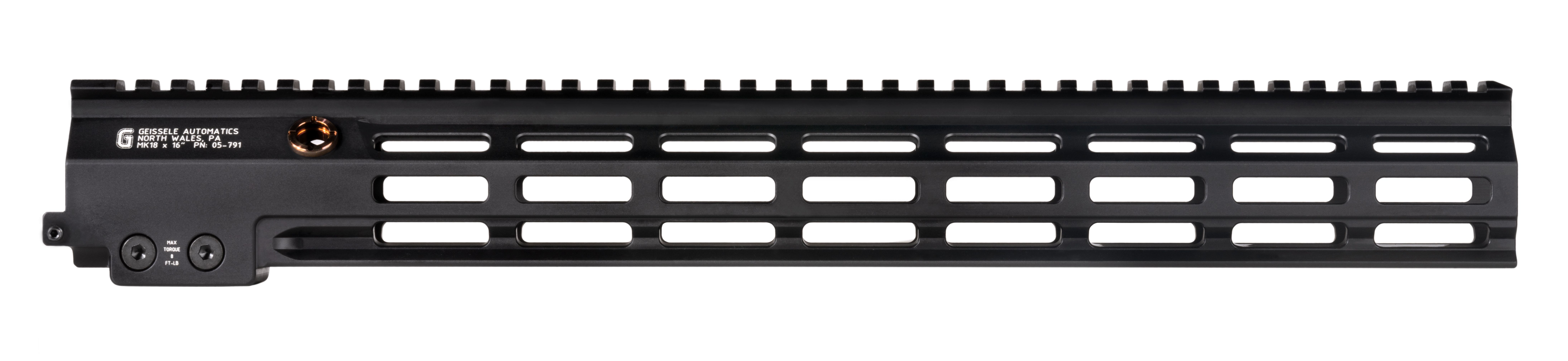 GEISSELE AUTOMATICS LLC MK18 16" SUPER MODULAR RAILS M-LOK COMPATIBLE