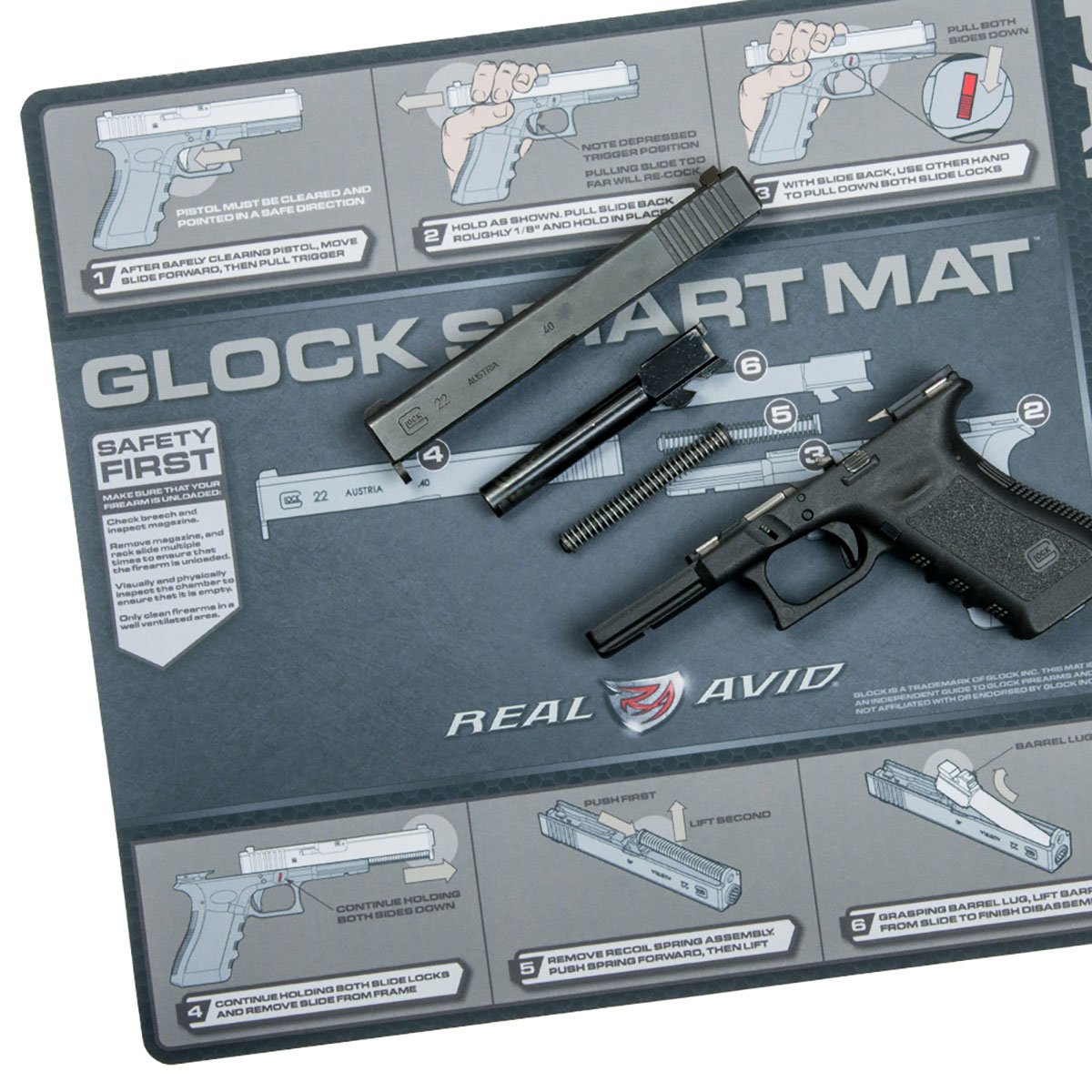 REAL AVID SMART MAT FOR GLOCK