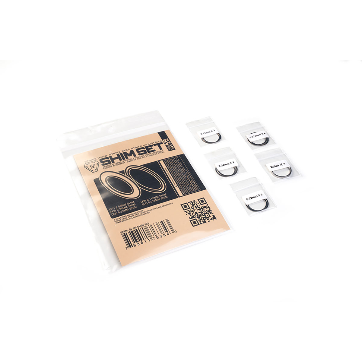 STRIKE INDUSTRIES AR Shim Set for .308/7.62 SKU: 430105304