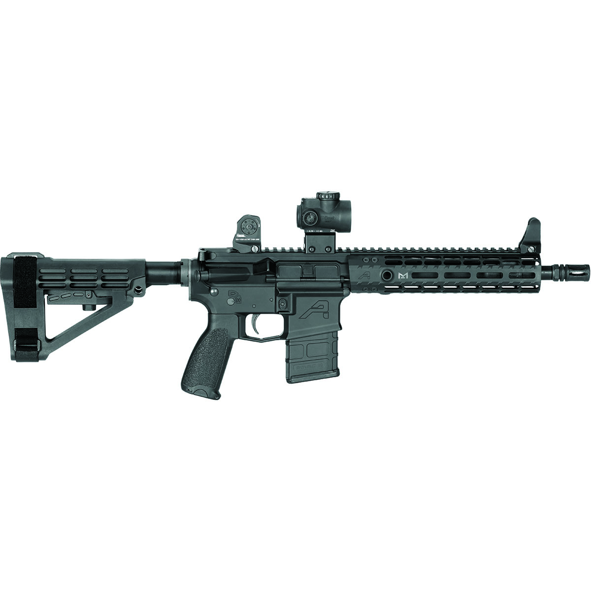 SB TACTICAL SBA4 5 Position Adjustable Pistol Stabilizing Brace FDE SKU ...