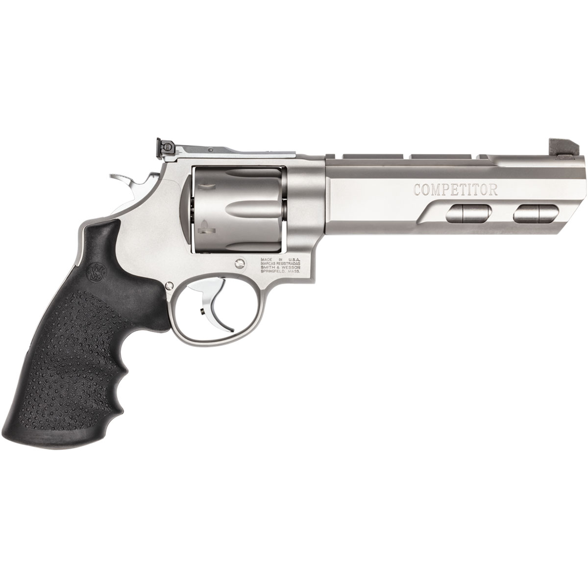 SMITH & WESSON PC Model 629 Competitor N-Frame 44 Mag 6” BBL 6RD SS ...