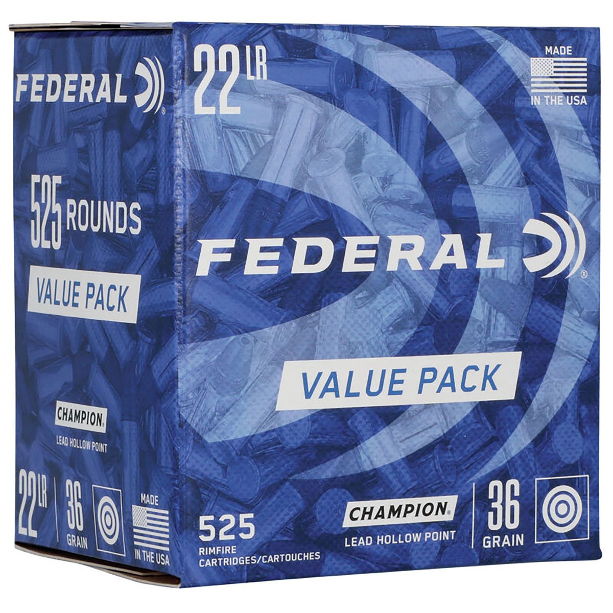 FEDERAL CHAMPION TRAINING 22 LONG RIFLE RIMFIRE AMMO