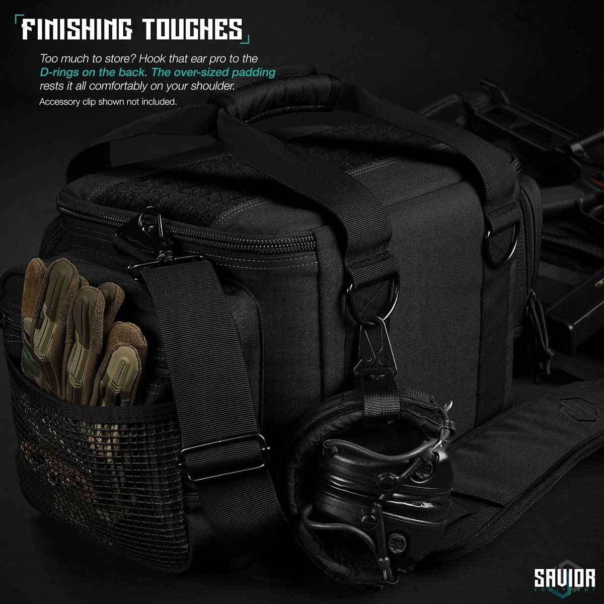 SAVIOR EQUIPMENT SPECIALIST RANGE BAGS FOR HANDGUNS