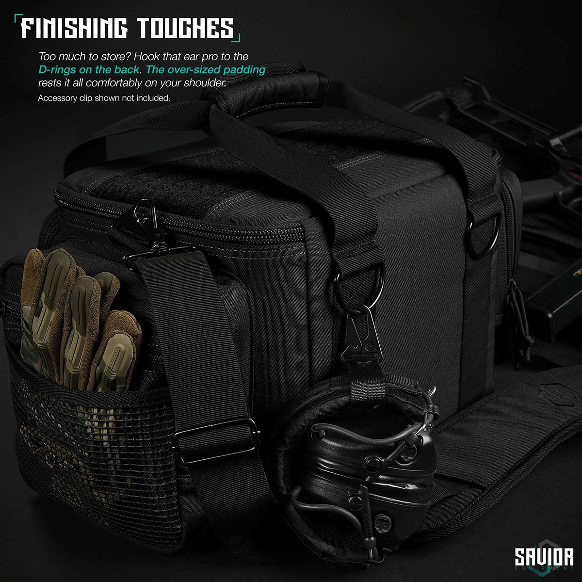 SAVIOR EQUIPMENT SPECIALIST RANGE BAGS FOR HANDGUNS