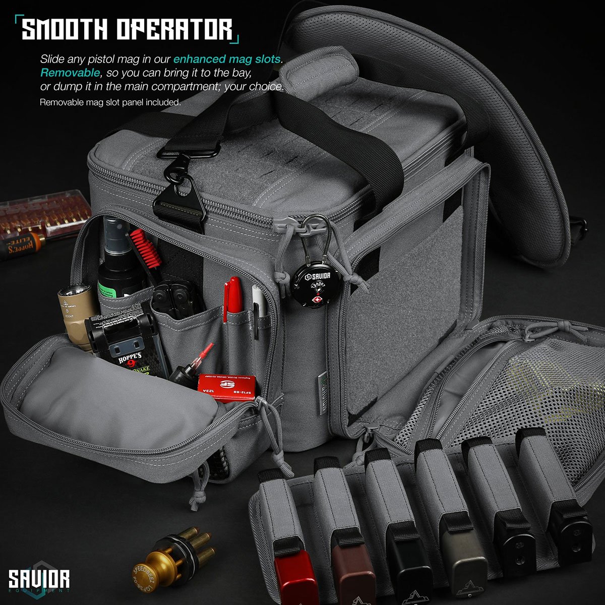SAVIOR EQUIPMENT SPECIALIST RANGE BAGS FOR HANDGUNS