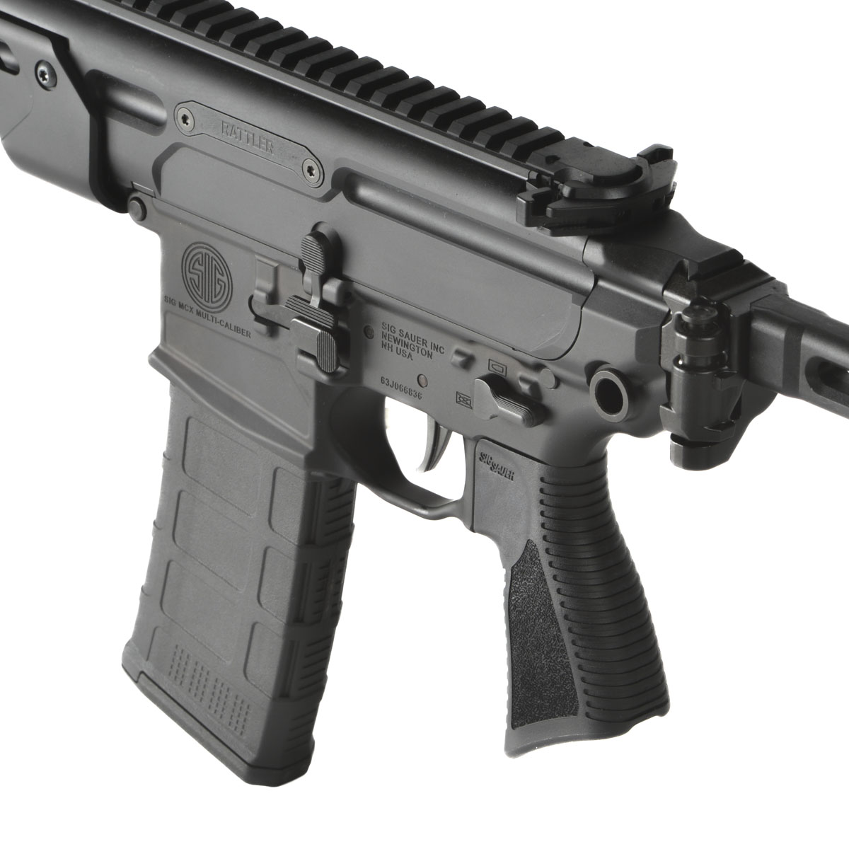SIG SAUER, INC. MCX RATTLER LT 5.56X45 NATO SEMI-AUTO HANDGUN