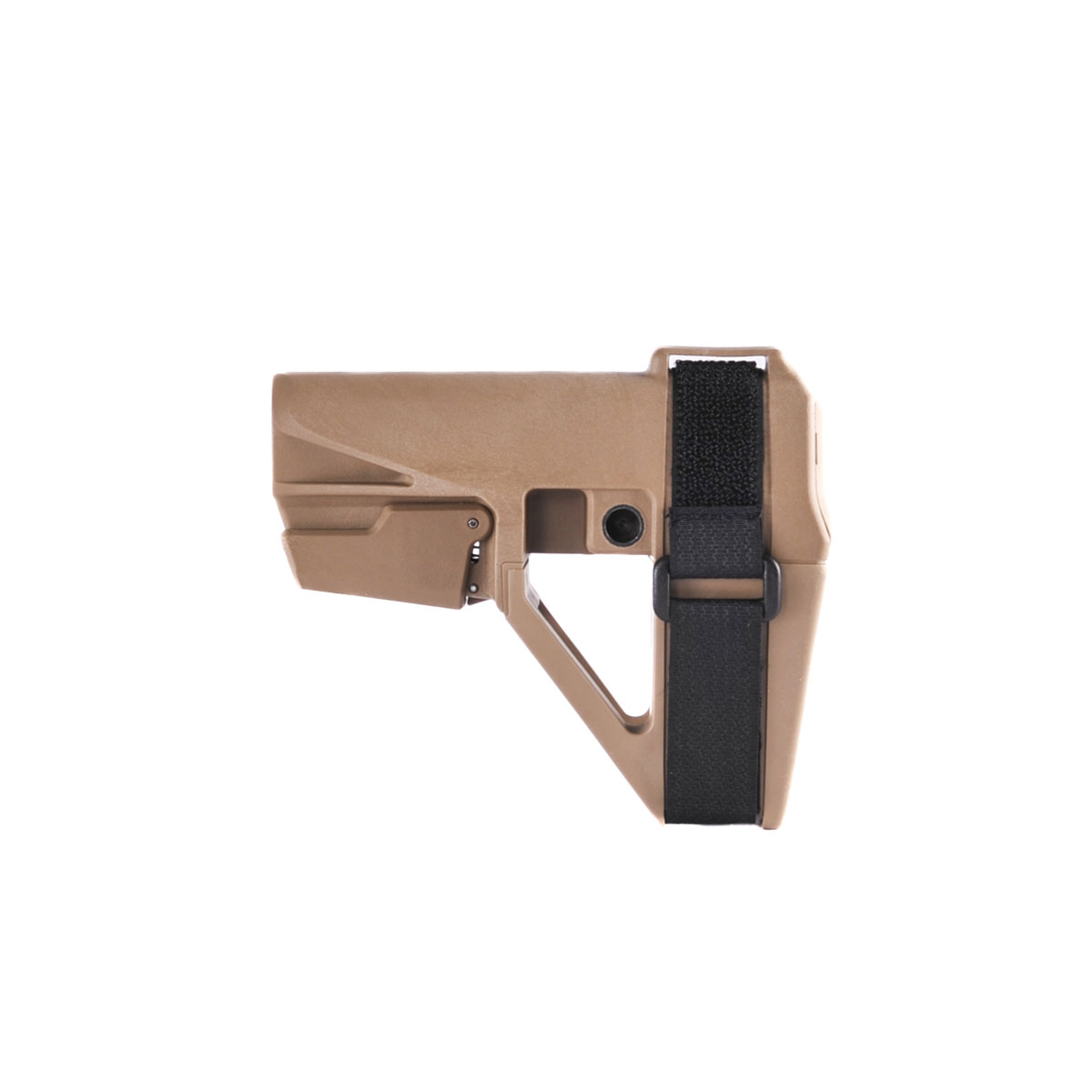 SB TACTICAL SBA5 5 Position Adjustable Pistol Stabilizing Brace FDE SKU ...