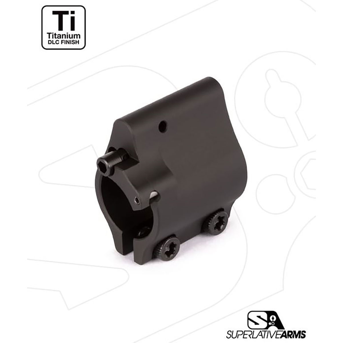 SUPERLATIVE ARMS LLC AR-15 CLAMP ON ADJUSTABLE GAS BLOCK