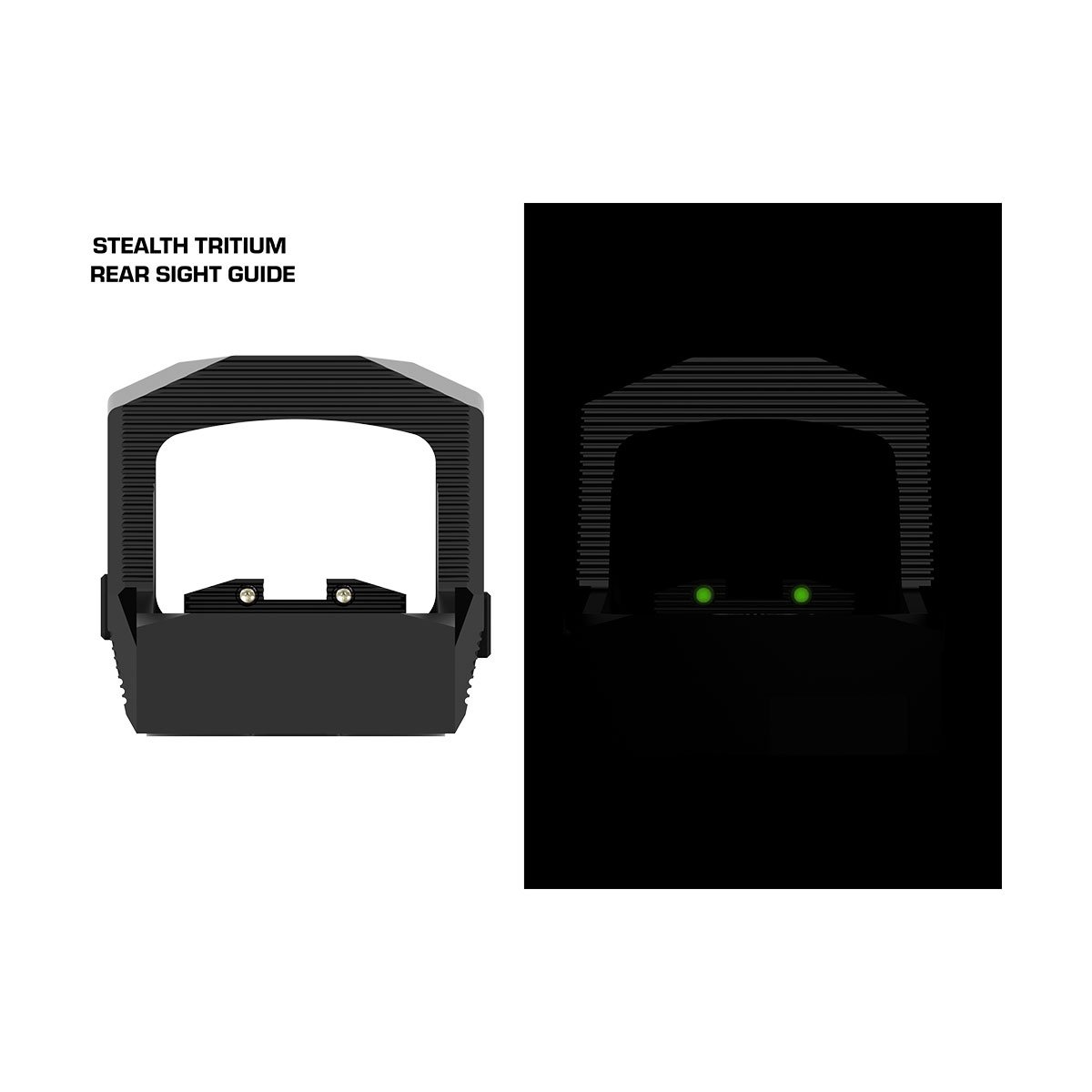 SWAMPFOX OPTICS Sentinal II 1x20mm Red 3 MOA Dot Blackout Rear Micro ...