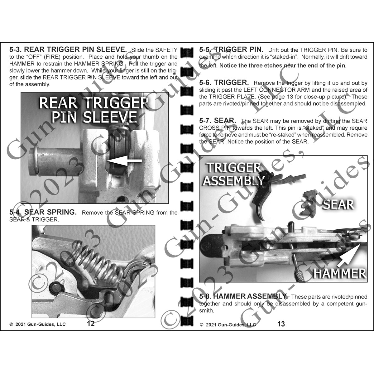 GUN-GUIDES ASSEMBLY AND DISASSEMBLY GUIDE FOR THE REMINGTON 1100